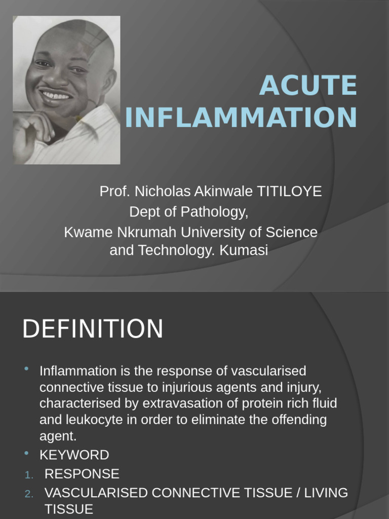Understanding Acute Inflammation | PDF | Inflammation | Immune System