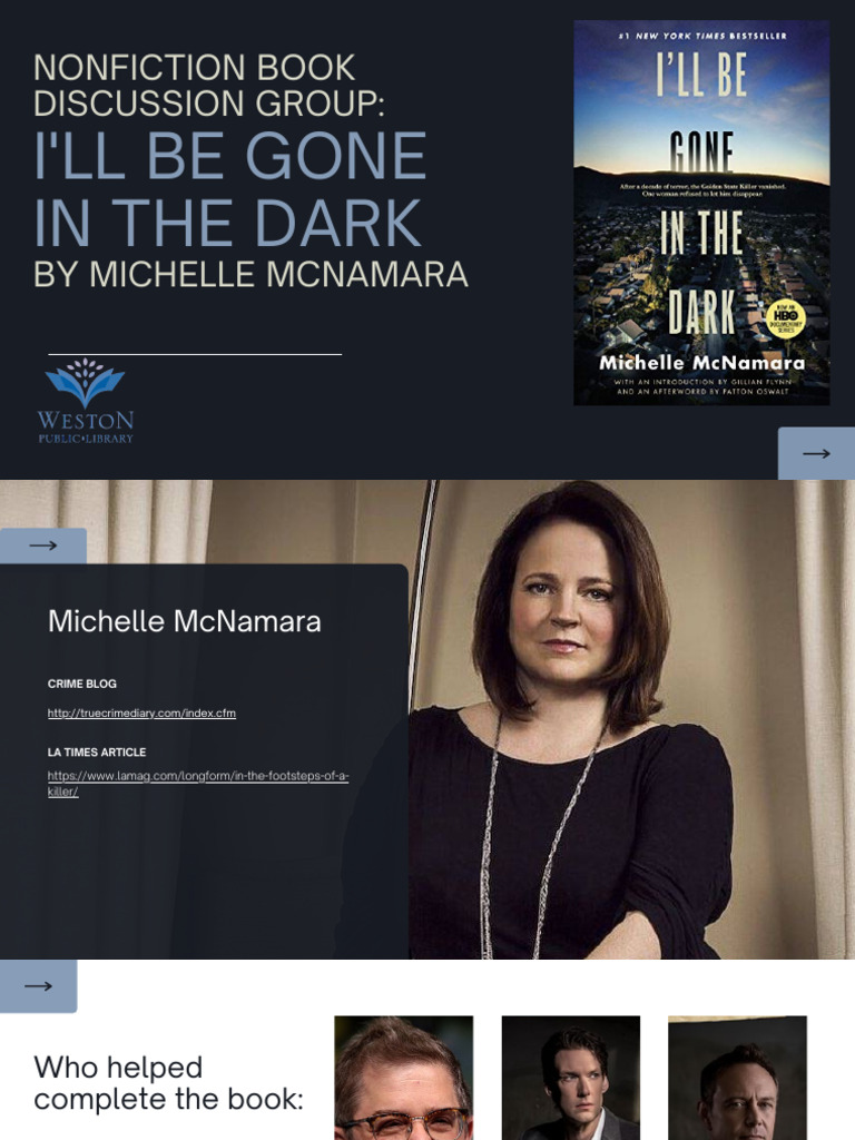 I'll Be Gone in the Dark Overview | PDF