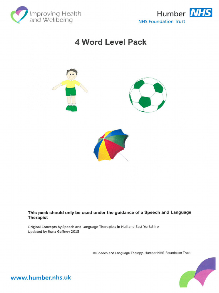 4 Word Level Pack | PDF