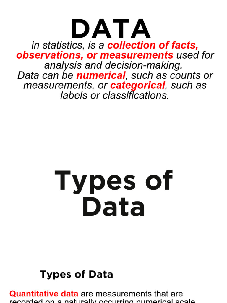 Data and Measurement Scales Level - PPT 20250903 131524 0000 | PDF | Level Of Measurement ...