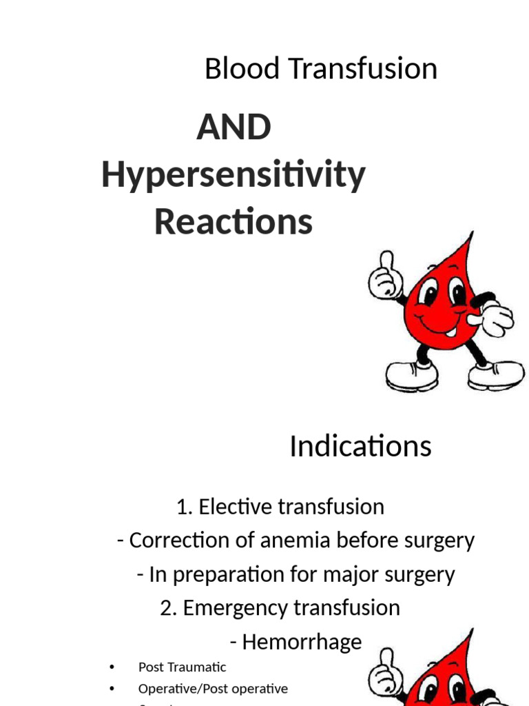 Blood Transfusion | PDF | Allergy | Immune System