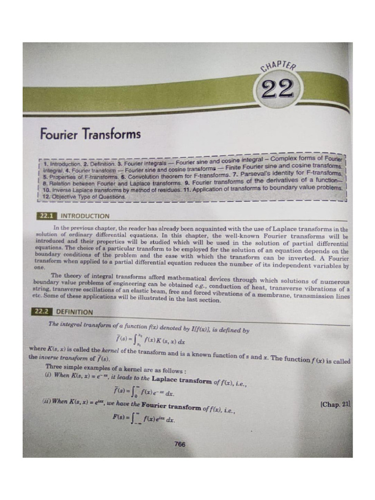 Fourier Transforms | PDF