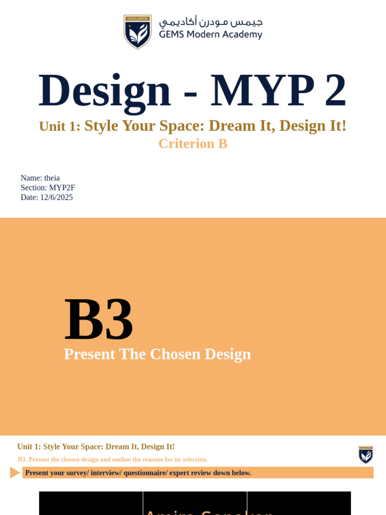 MYP 2 - Criterion B Template | PDF