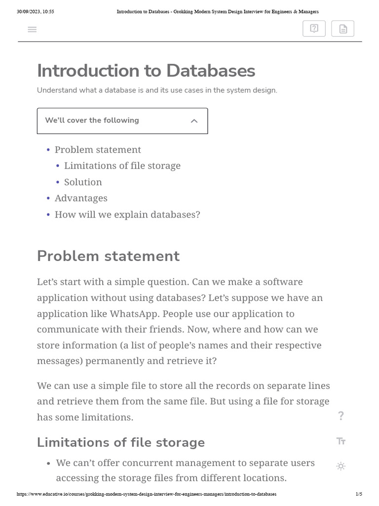 Software Engineerign Basics | PDF | Databases | No Sql