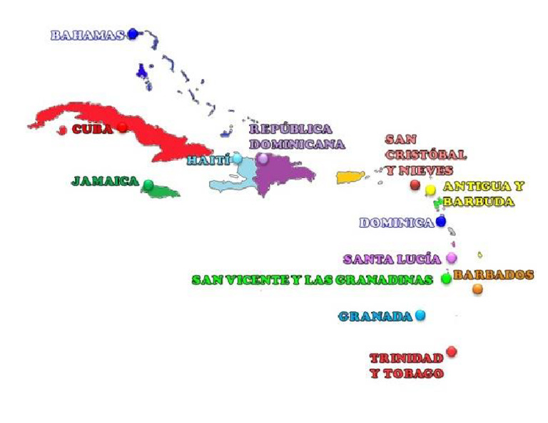 Mapa de Las Antillas | PDF