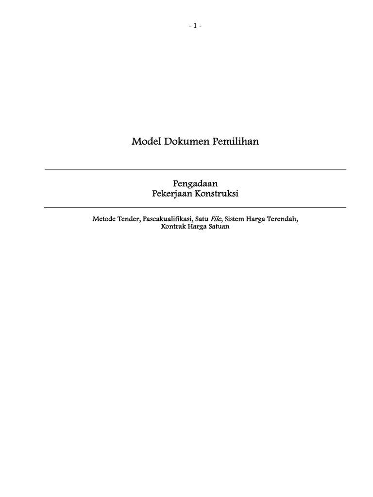 MDP Rehabilitasi Sedang Berat Ruang Kelas SDN Cibolang | PDF
