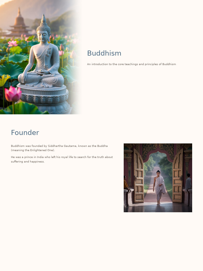Core Teachings of Buddhism Explained | PDF