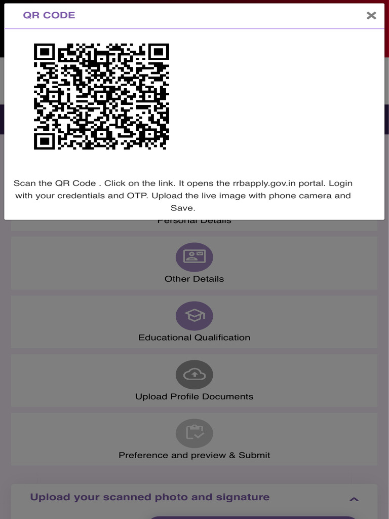 RRB Technician Photo Upload Guide | PDF