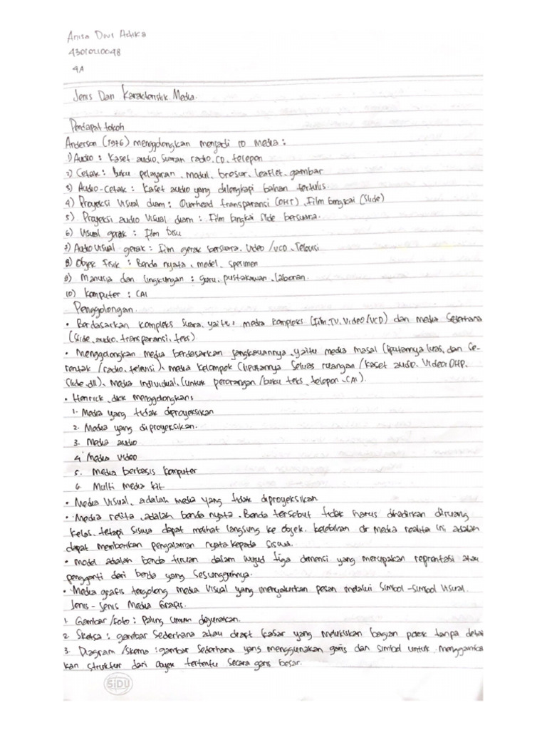 Resume Anisa Dwi Artika - 048 | PDF