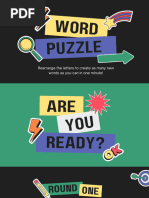 Wordshake Game Instructions and Scores | PDF