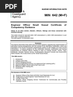 MARINA CoC and CoP Requirements Update | PDF | Shipping