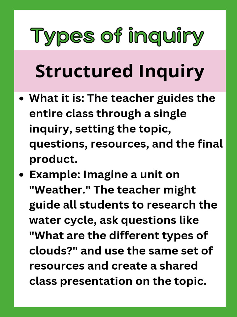 Types of Inquiry 1755396772 | PDF