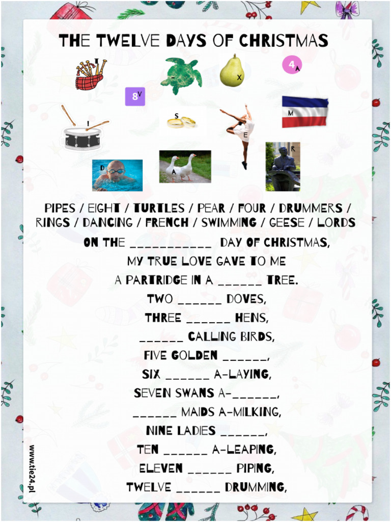 Christmas - Song - Kopia | PDF