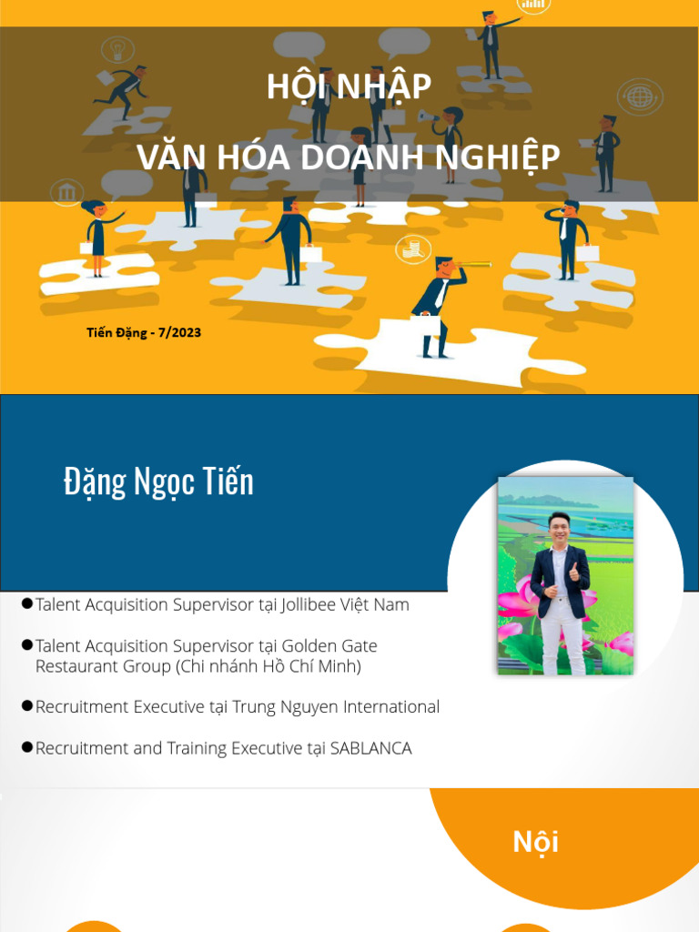 Hoi Nhap Van Hoa Doanh Nghiep | PDF