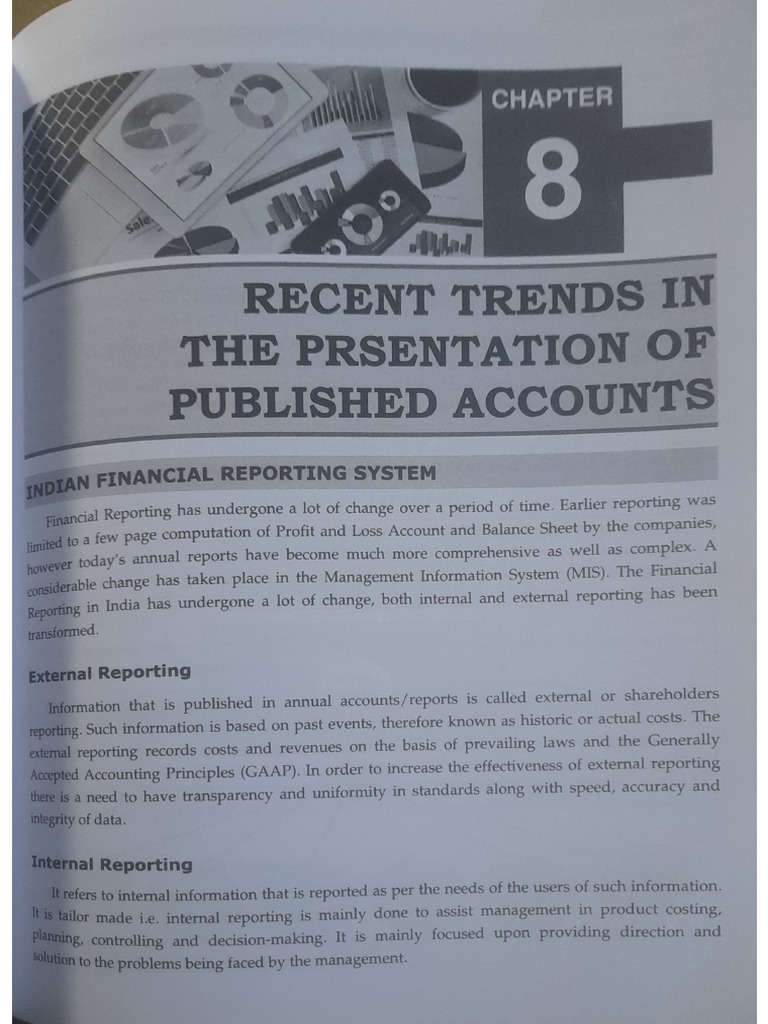 Recent Trends in Published Accounts | PDF