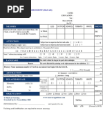 MoCA BLIND 8.3 English Instructions | PDF | Memory | Recall (Memory)