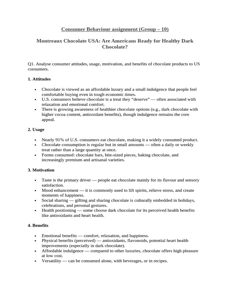 Consumer Behaviour Assignment Pdf 7421