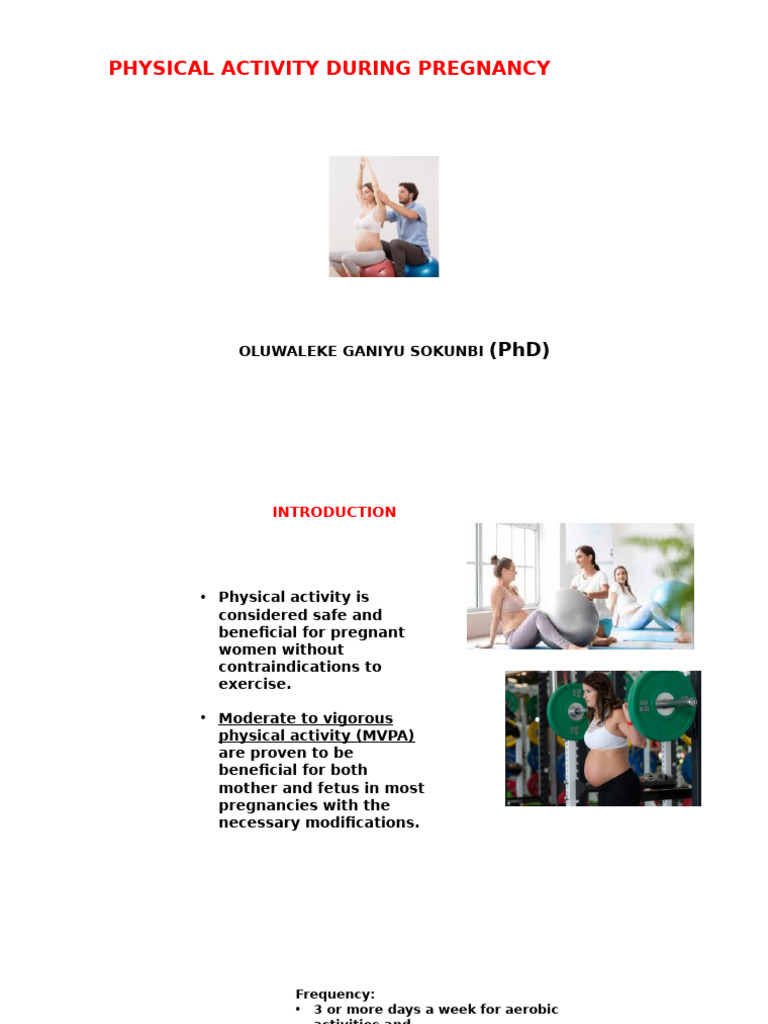 Benefits of Exercise in Pregnancy | PDF | Pregnancy | Gestational Diabetes