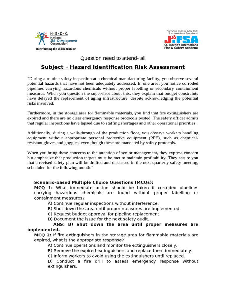 Hira - 2 | PDF | Occupational Safety And Health | Safety