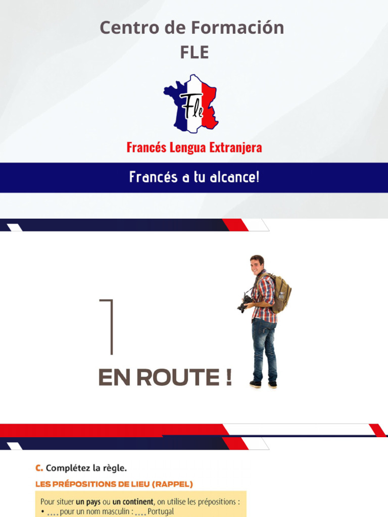 Les Préposition Des Lieux | PDF