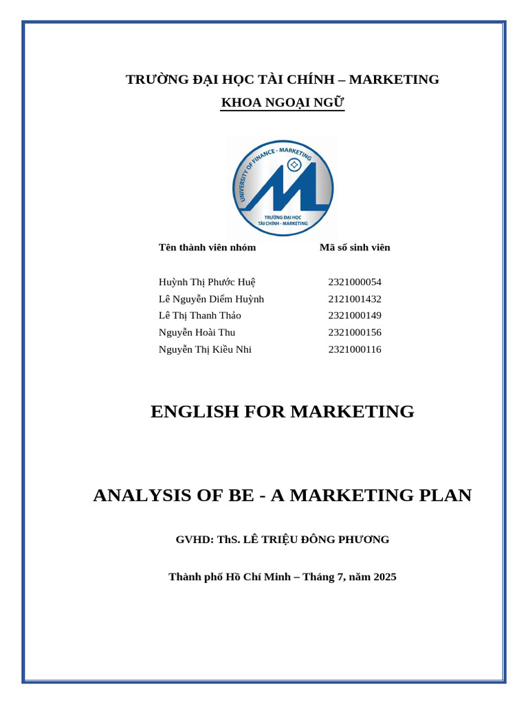 BE Group Marketing Plan Analysis | PDF | Pricing | Brand