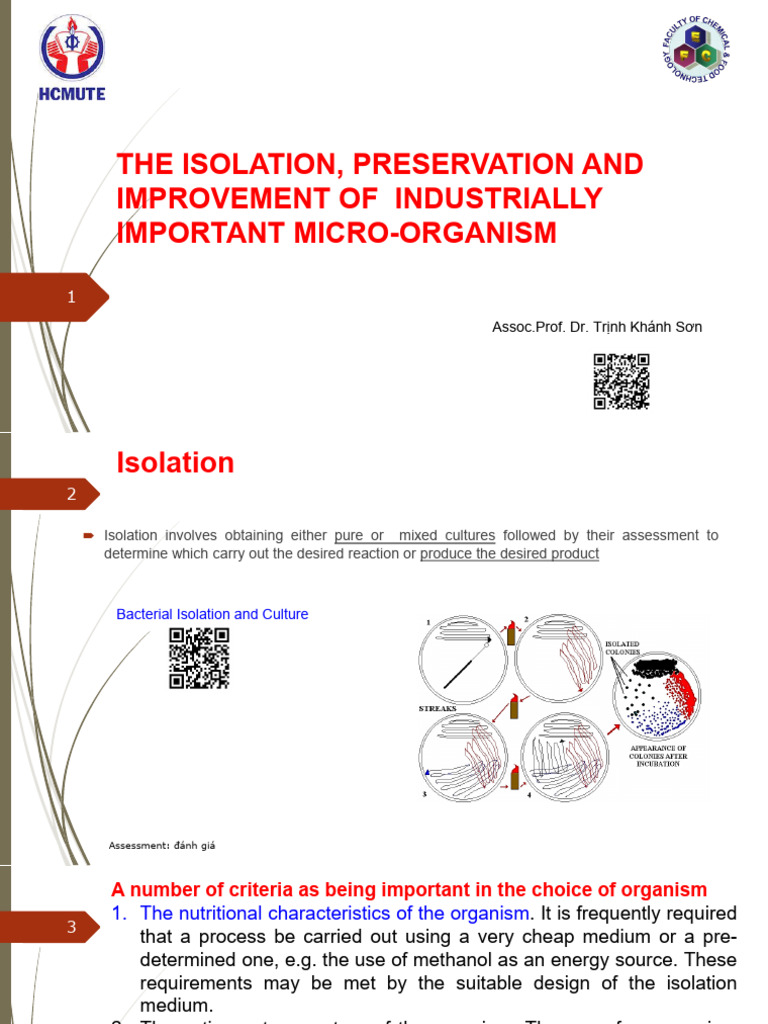 Isolation and Preservation of Microorganisms | PDF | Agar | Microorganism