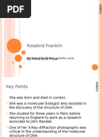 Rosalind Franklin Reading-Questions | PDF | Francis Crick | Nucleic Acids