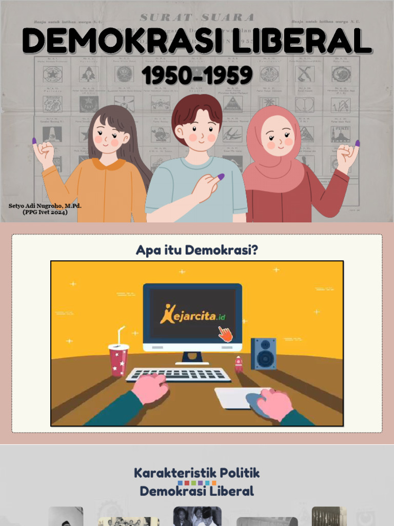 Demokrasi Liberal (1950-1959) | PDF