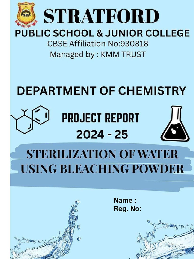 Chemistry Project Group | PDF | Water Purification | Water