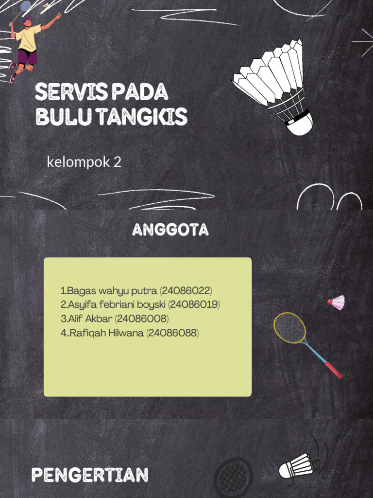 Kelompok 2 Bulu Tangkis | PDF
