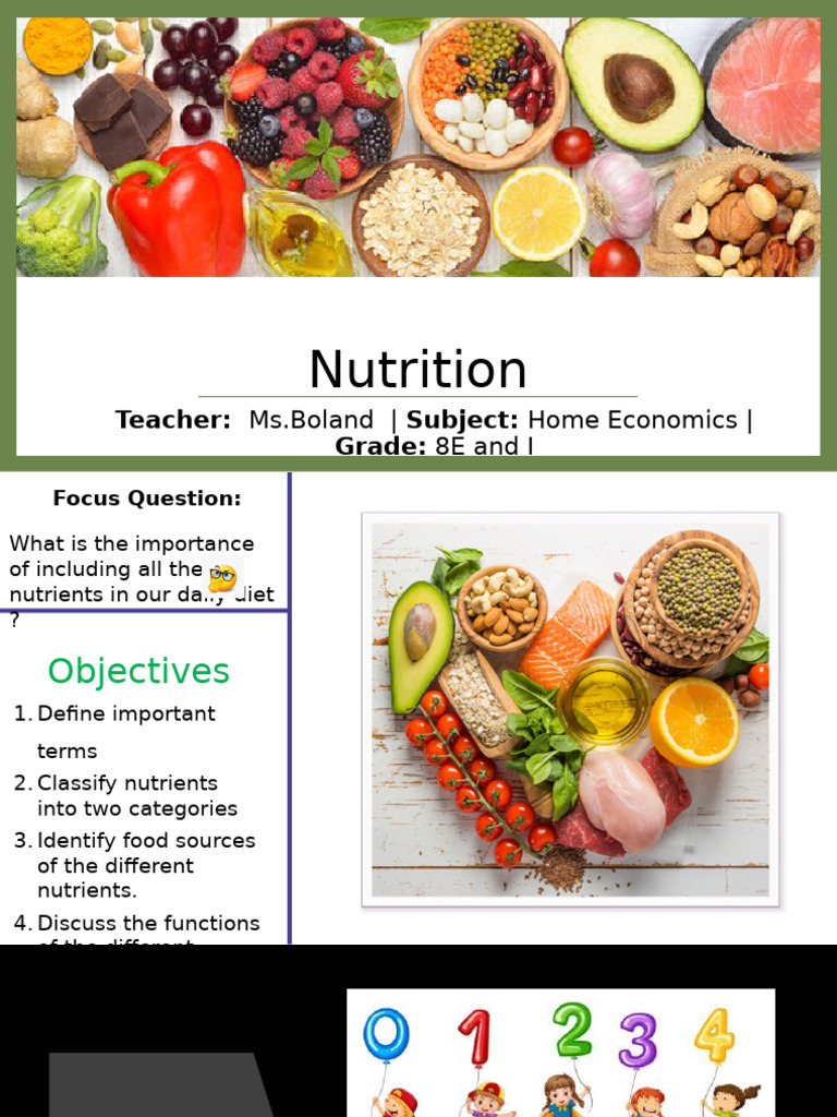 Macronutrients-Lesson 1 | PDF | Nutrients | Nutrition