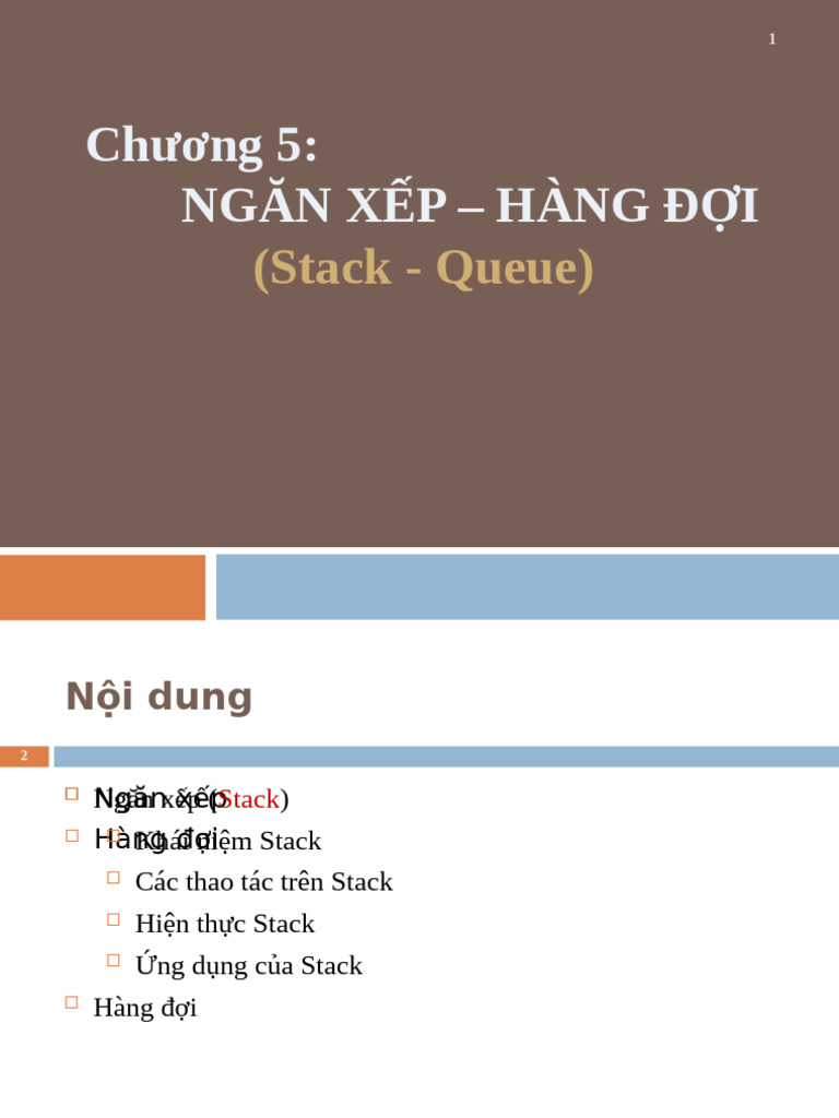 C5 Stack Queue | PDF