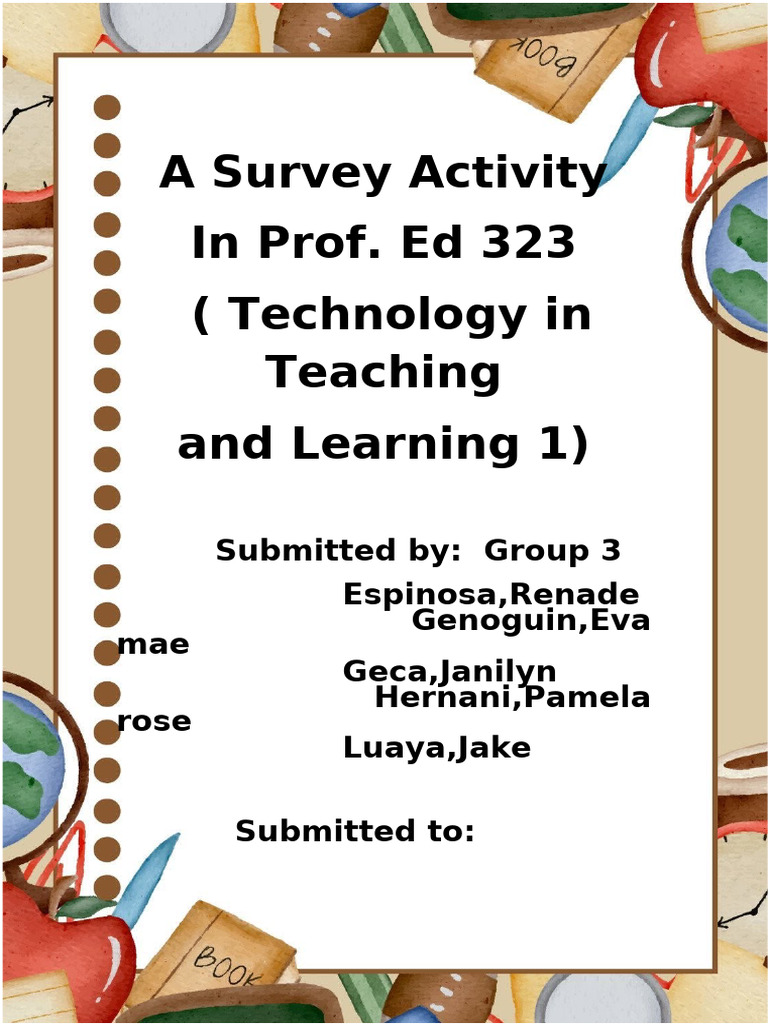 Cover Pages A Survey G 4 | PDF