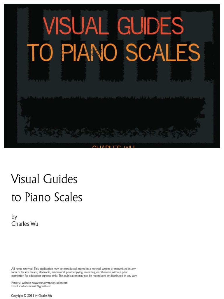 Visual Piano Scale Guides | PDF