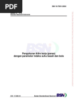 SNI 7061-2019 Pengukuran ISBB | PDF