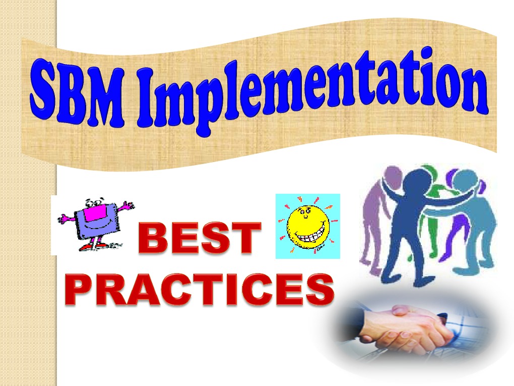 Best Practices On SBM Implementation | PDF | Non Governmental ...