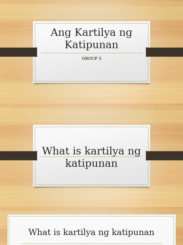 Ang Kartilya NG Katipunan | PDF