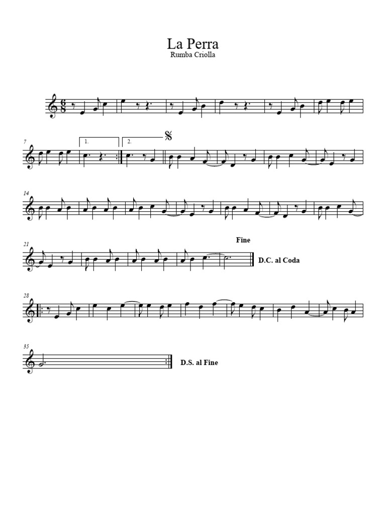 La Perra | PDF
