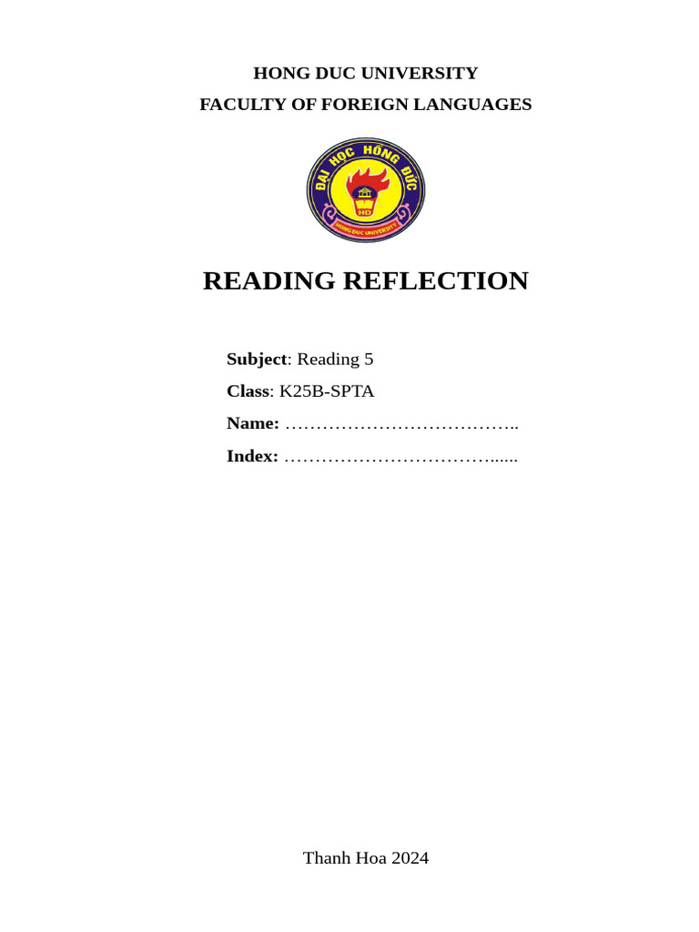 Reading and Writing Portfolio K25B-SPTA | PDF