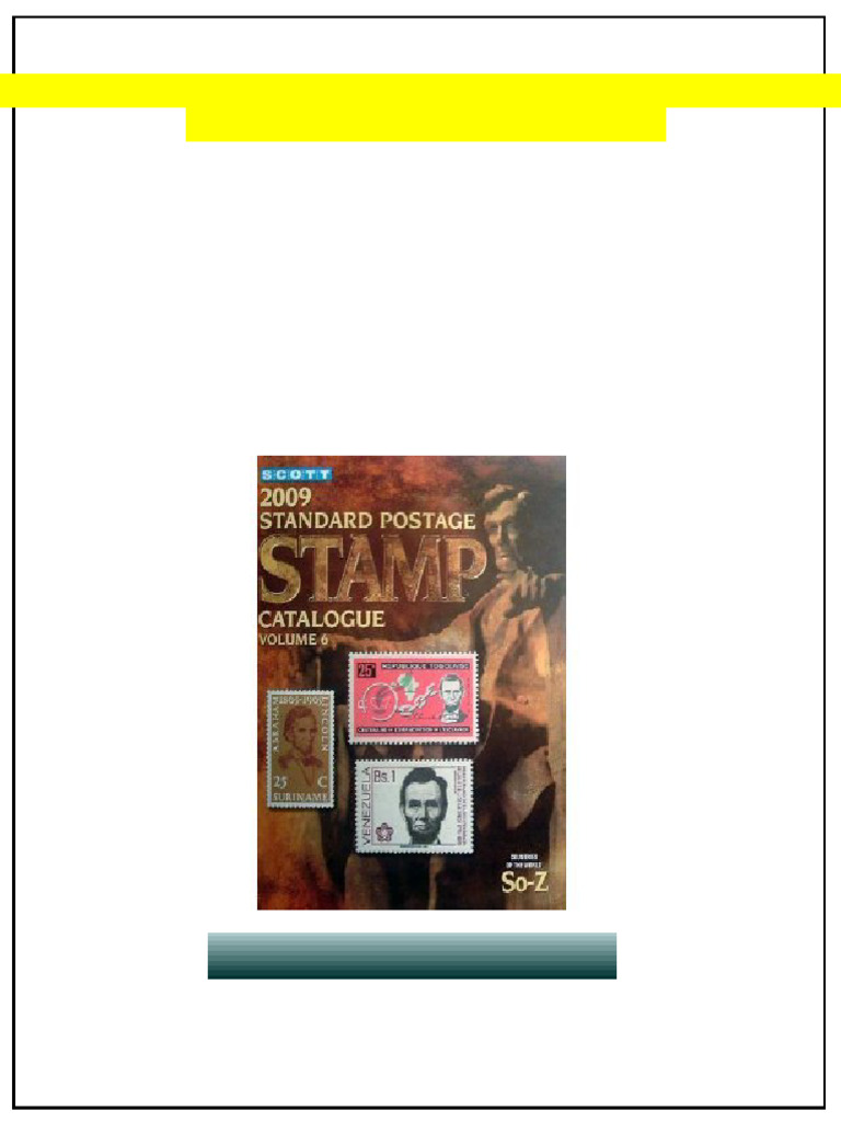 2008 STANDARD POSTAGE STAMP CATALOGUE VOLUME 6 165th Edition James E ...