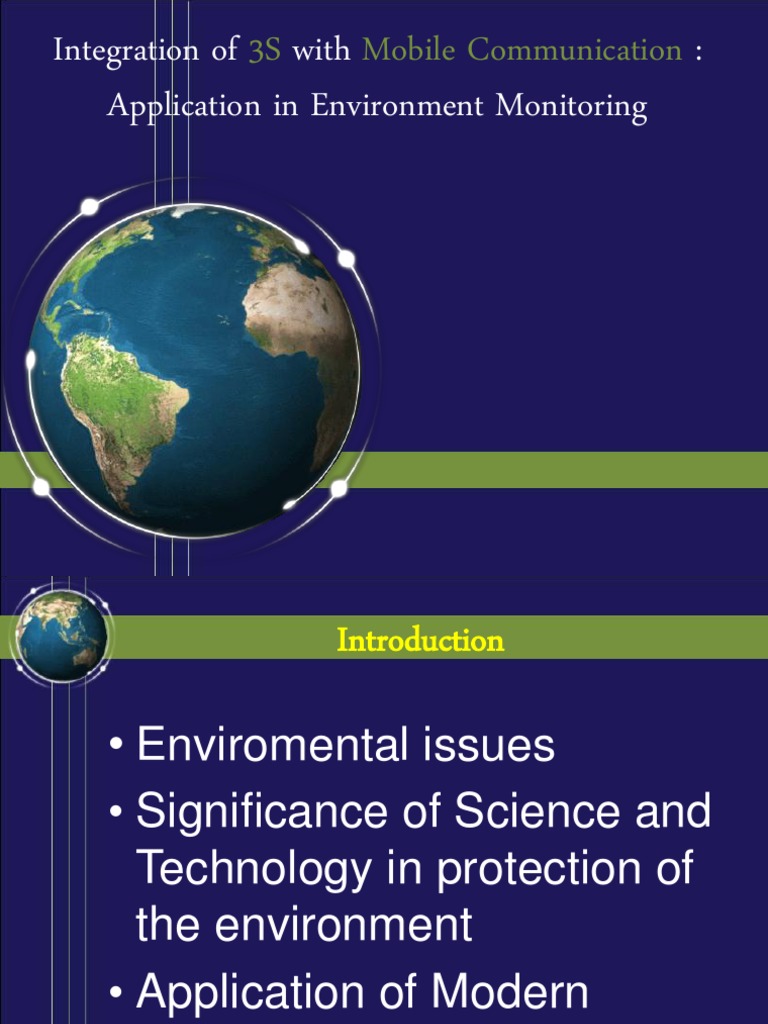 Integration of 3S With Mobile Communication | PDF | Geographic ...