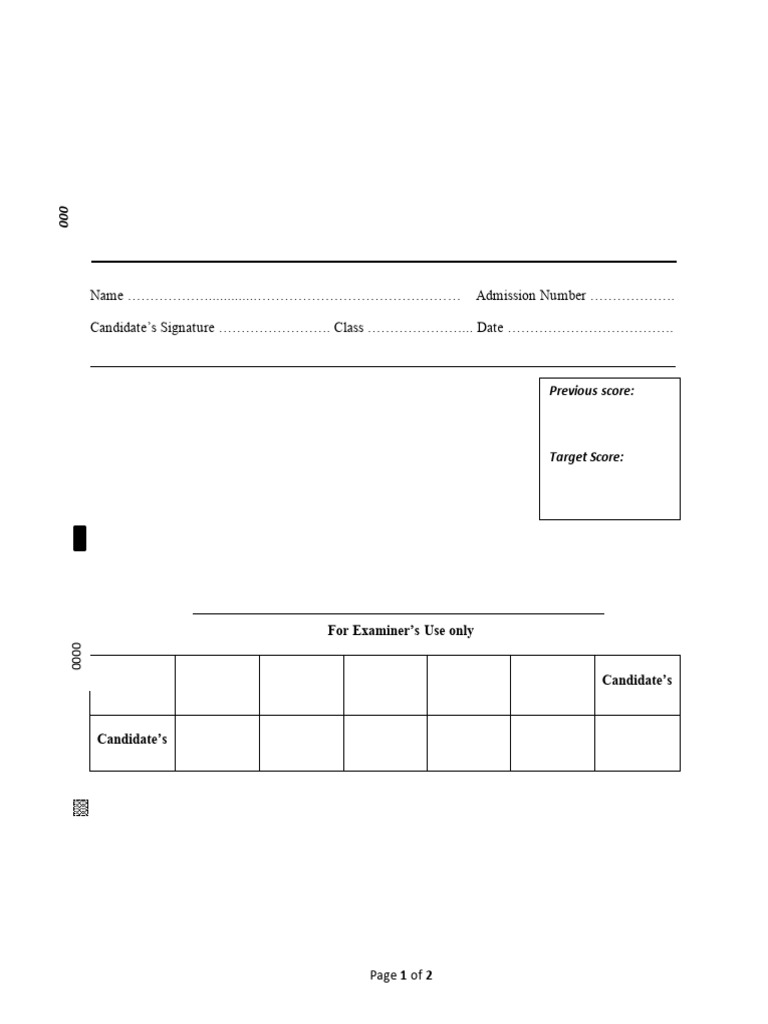 Cre Form 2 Term 1 Opener Exam 2025 Qs | PDF | Torah Books | Bible Content