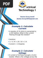 Class10 Electricity Formula Sheet | PDF