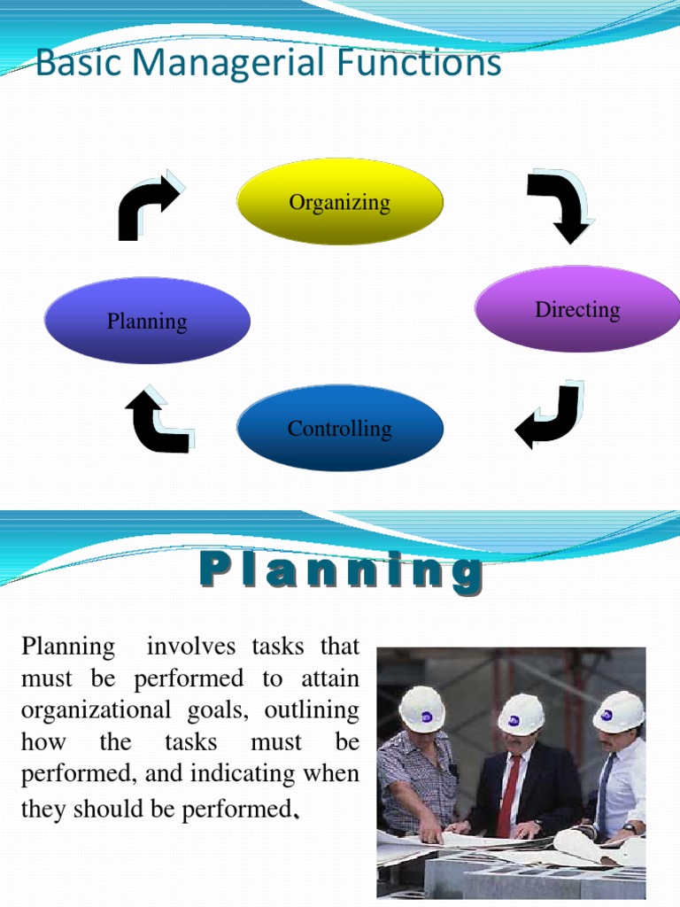 Basic Managerial Functions: Organizing | PDF | Goal | Competence (Human Resources)