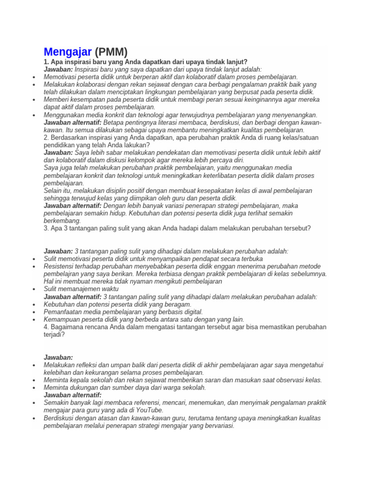 Jawaban RGTK | PDF