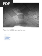 Algorytm Euklidesa Przykłady | PDF
