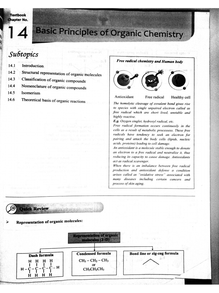 Basics Principles of Organic Chemistry | PDF