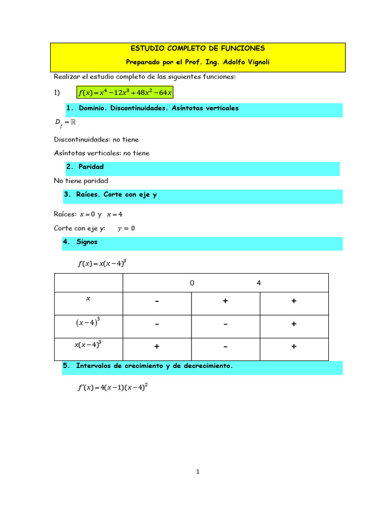 Análisis de Funciones - Análisis Matemático I - 2017 | PDF | Intervalo ...