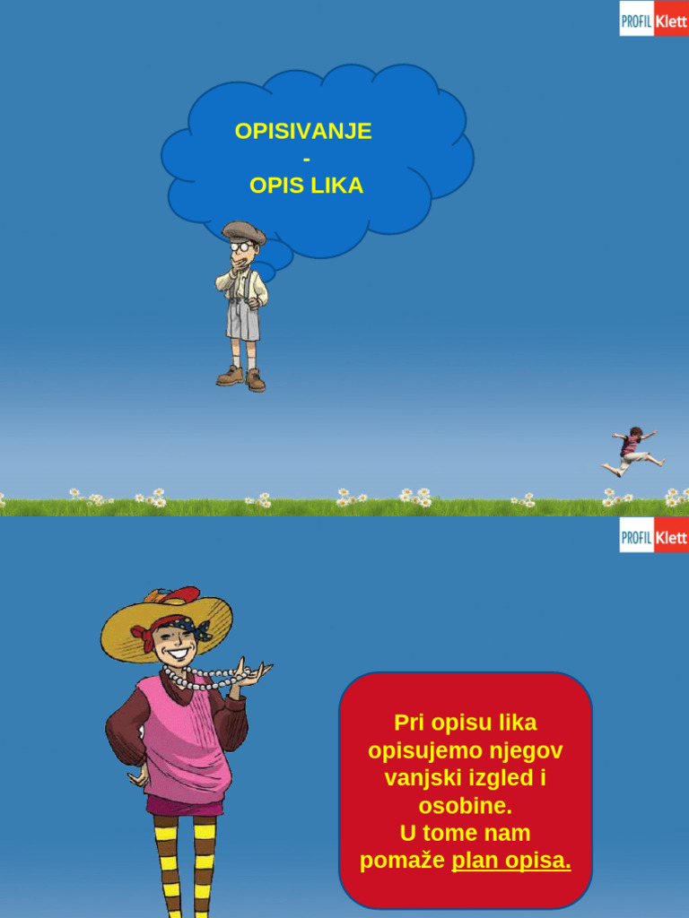 3 Opisivanje Opis Lika | PDF