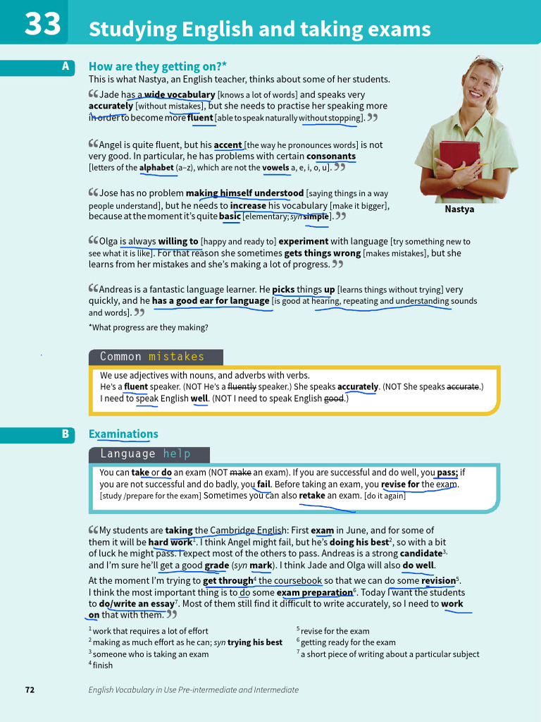 English Lang - Learning Vocabinuse | PDF | English Language | Linguistics
